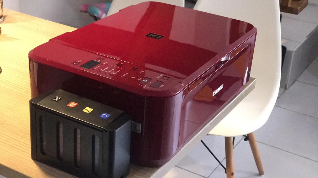 Wireless All in 1 Printer CANON MG3170 with CISS on Carousell