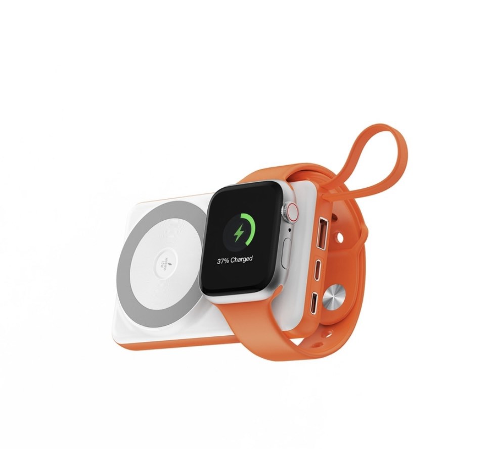 WiWU Wi-P007 Core Power Bank 2合1 iPhone手錶充電器 Smart Watch Apple Watch ...