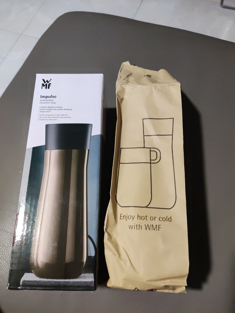 WMF Impulse Insulated mug, Furniture & Home Living, Kitchenware ...