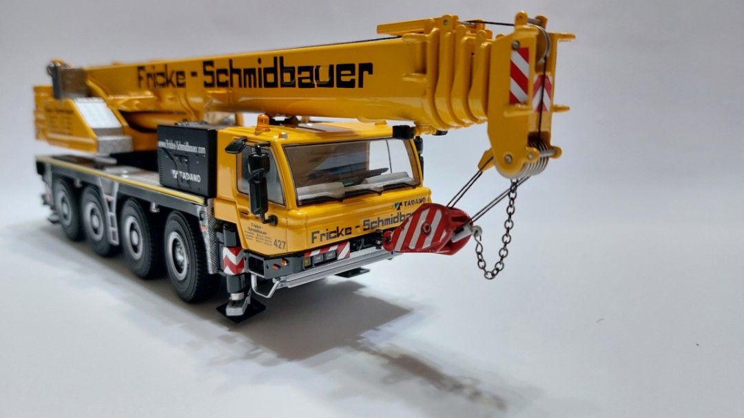 Wsi 1:50 Fricke Schmidbauer Tadano aft 70g /4軸油壓吊車模型(不議價), 興趣及遊戲, 玩具 & 遊戲類 - Carousell