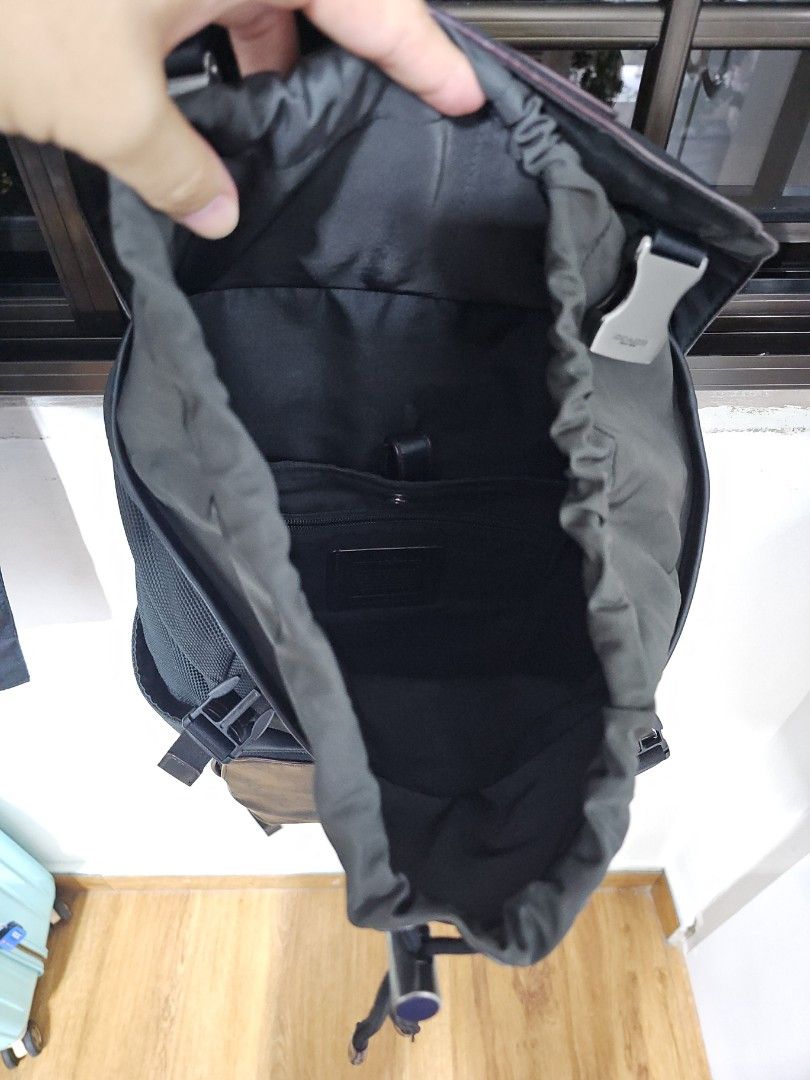 WTS/WTT Coach Terrain Roll Top Backpack with drawstring, Men's Fashion ...