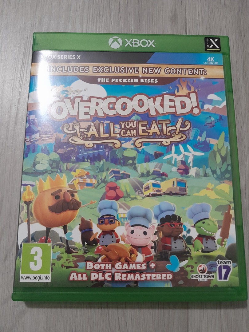 Xbox One Series S Overcooked All You Can Eat Game, Video Gaming, Video ...