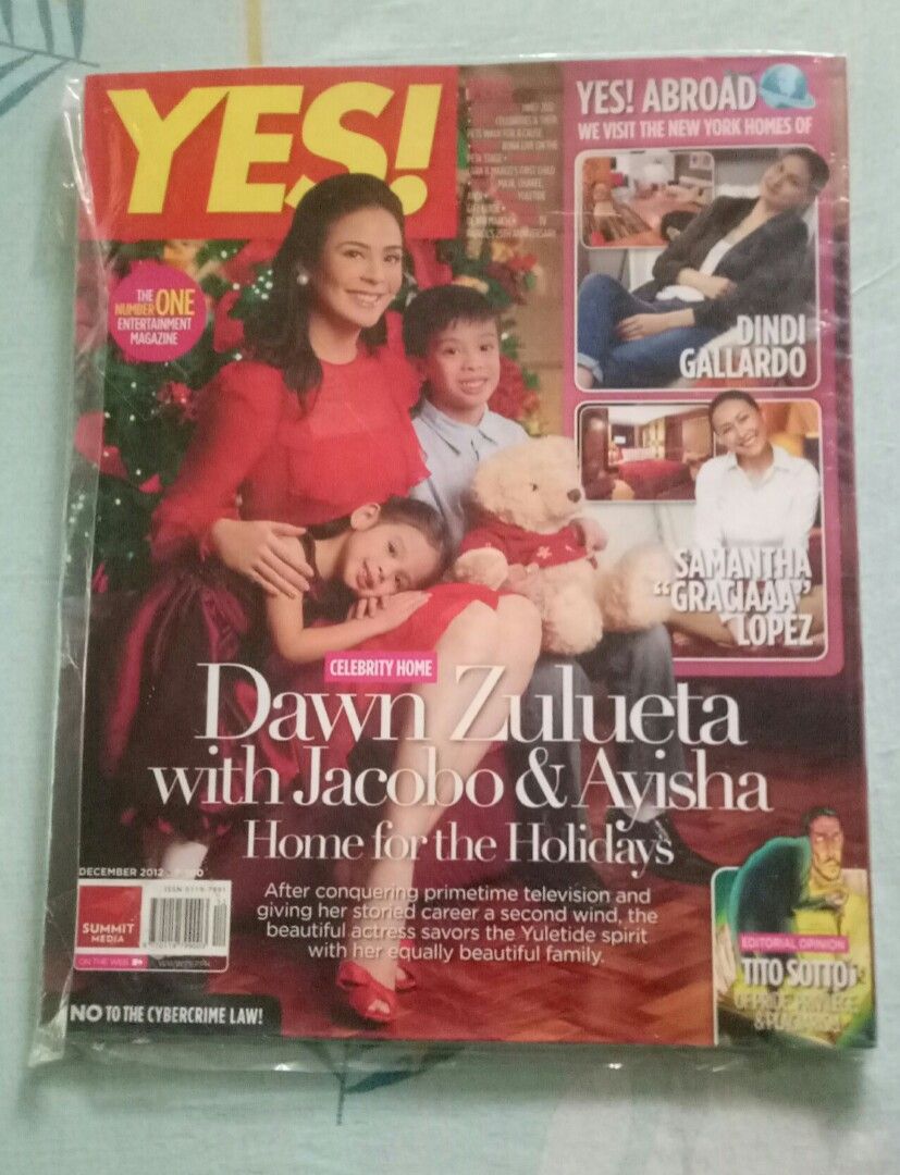 Yes Magazine Dawn Zulueta, Hobbies & Toys, Books & Magazines, Magazines on Carousell