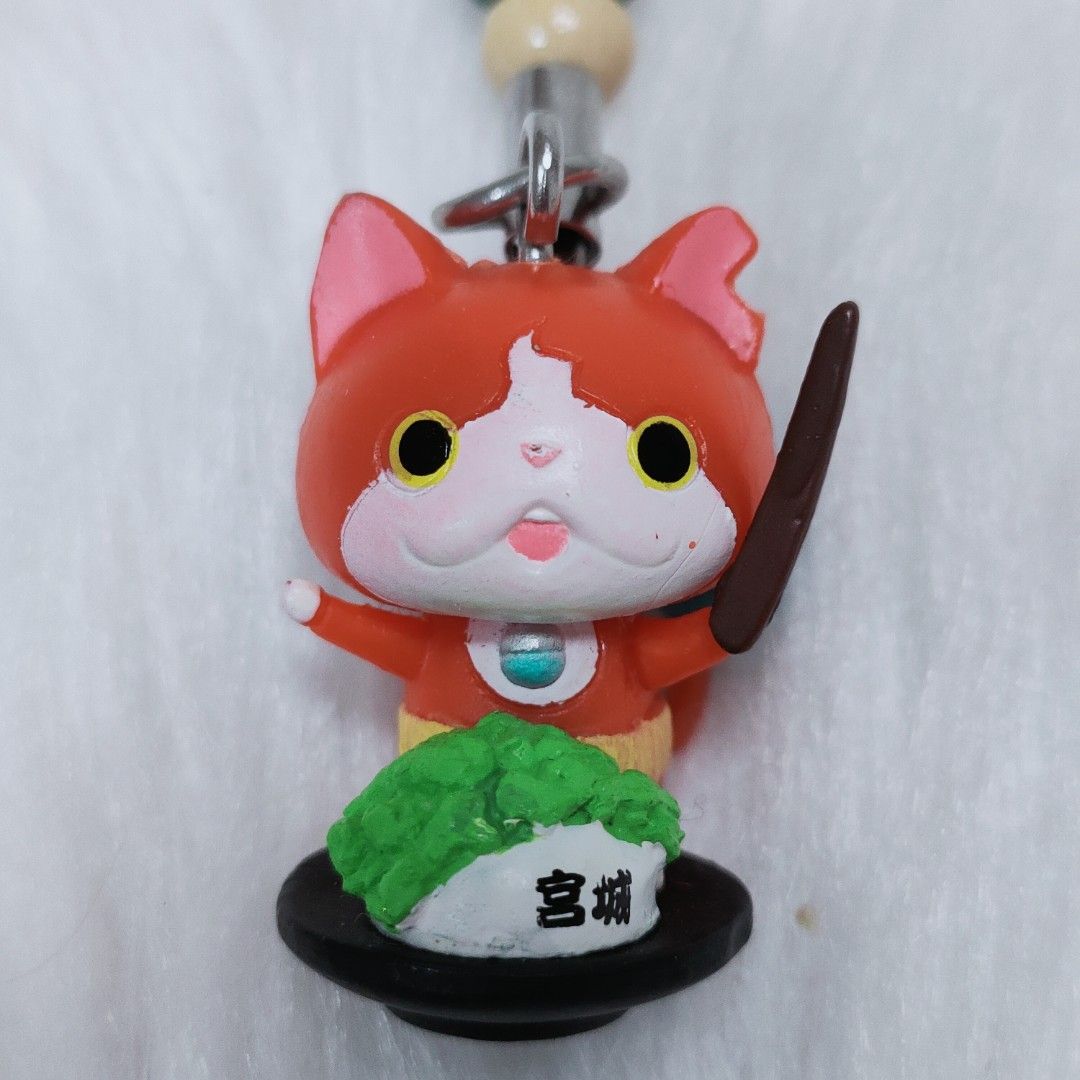 Yokai-Watch Jibanyan Figure Charm Collectible, Hobbies & Toys, Toys & Games on Carousell