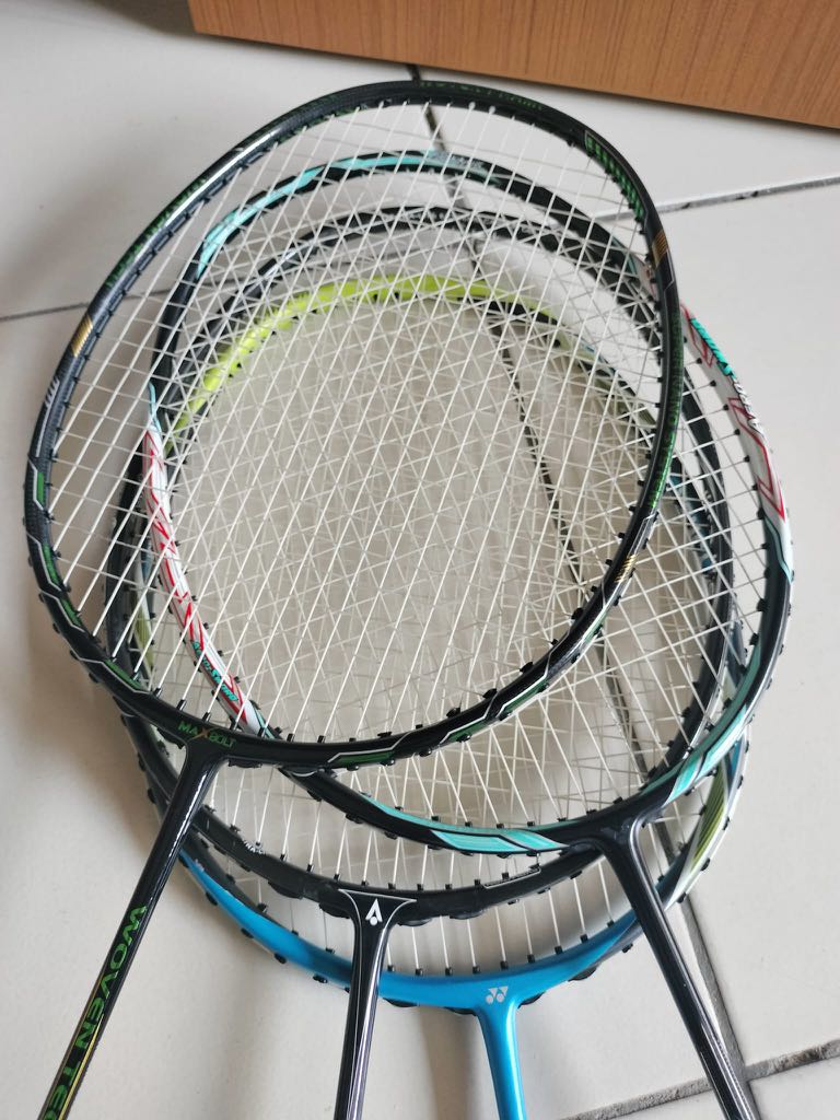 Yonex,Victor,Maxbolt,karakal, Sports Equipment, Sports & Games, Racket ...