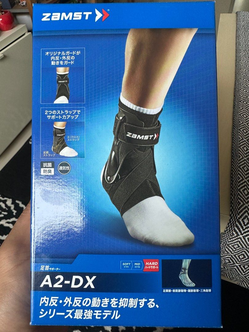 ZAMST A2-DX (LEFT) ANKLE BRACE, Sports Equipment, Other Sports Equipment and Supplies on Carousell