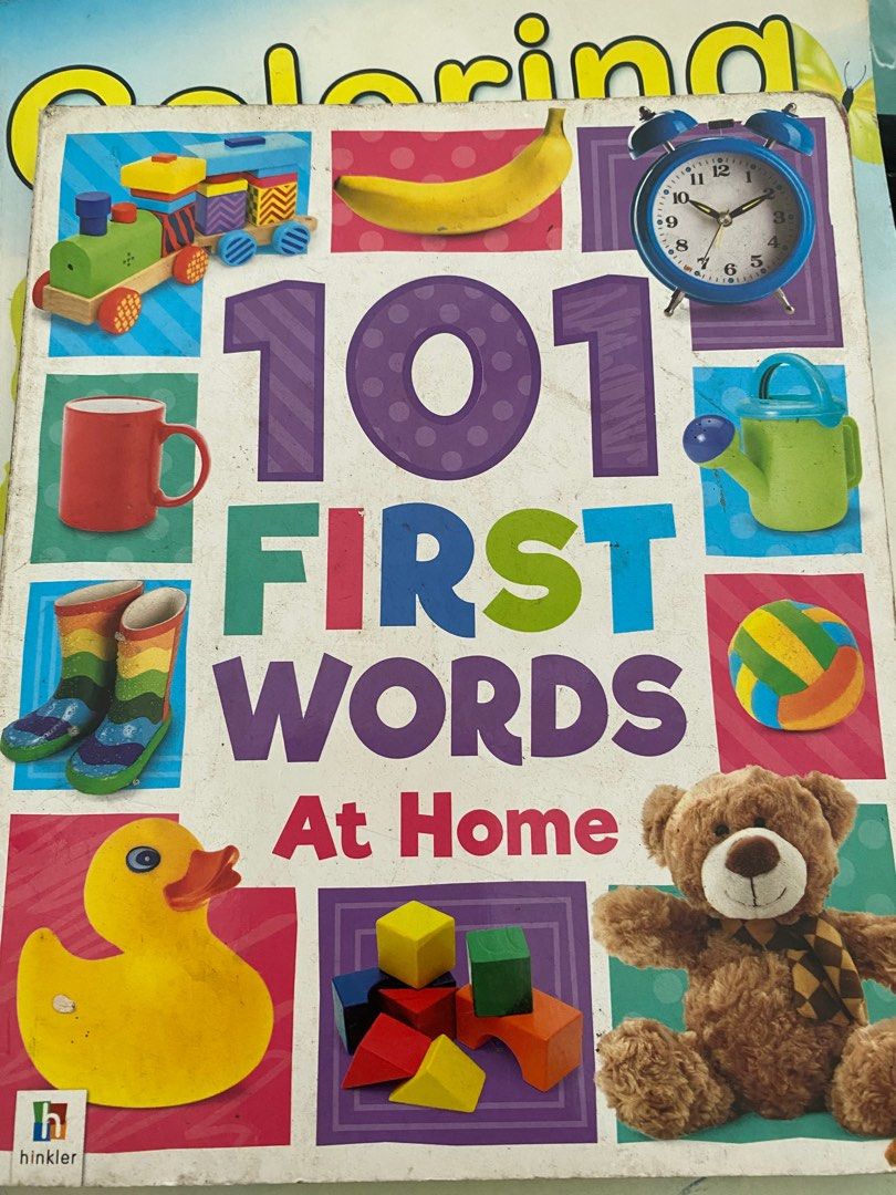 101 First Words for kids, Hobbies & Toys, Toys & Games on Carousell