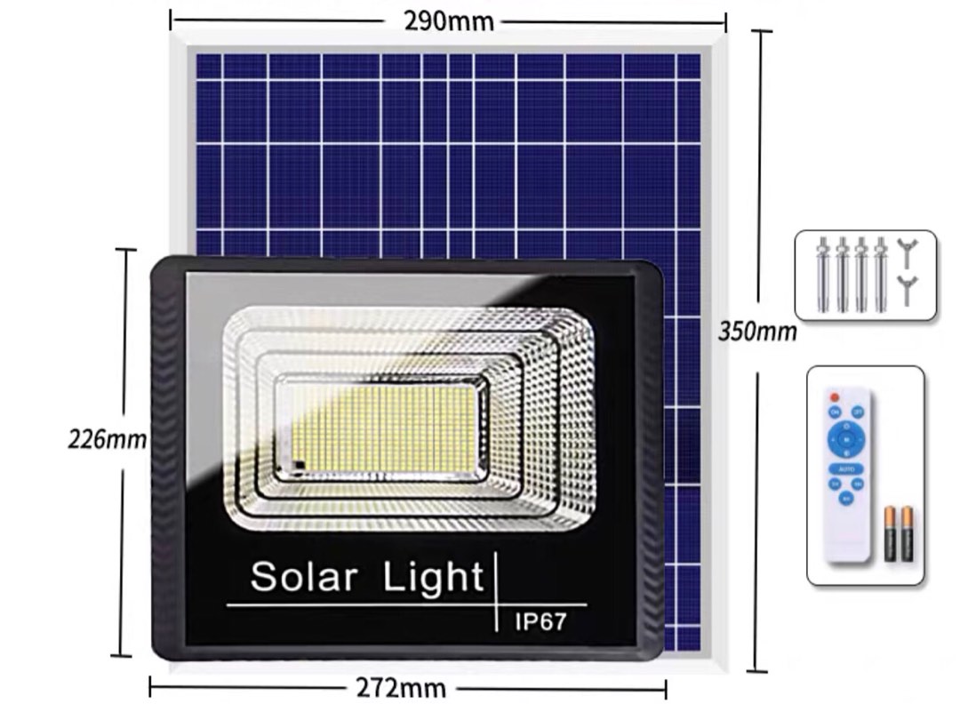 200W Solar powered Full-spectrum Light (Warm Light - 3500K), Furniture ...