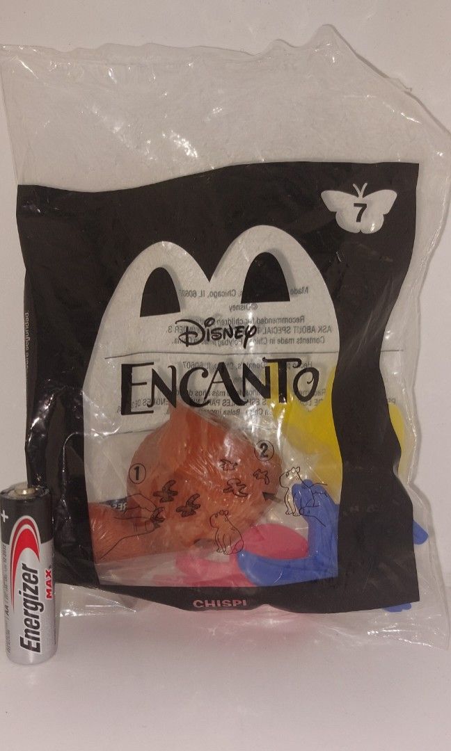 2021 Disney Encanto Chispi Mcdonald's Happy Meal Collectible Toy Figure ...