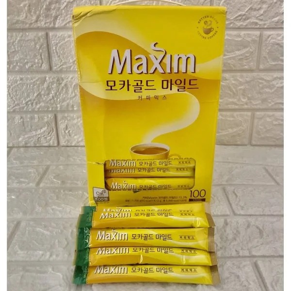 20 Sticks, DONGSEO Maxim Mocha Coffee 12g, Food & Drinks, Beverages on ...