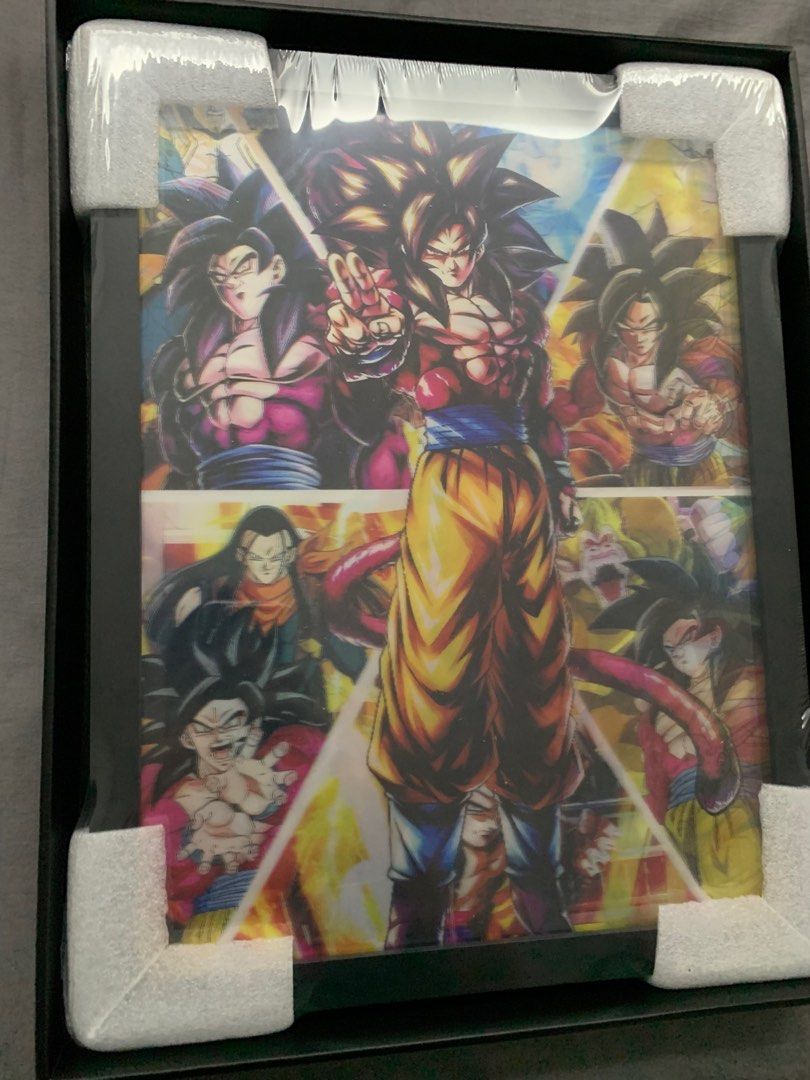 3D Holographic Dragonball Frame - Goku Super Saiyan Ultra Instinct ...
