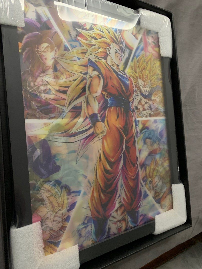 3D Holographic Dragonball Frame - Goku Super Saiyan Ultra Instinct ...