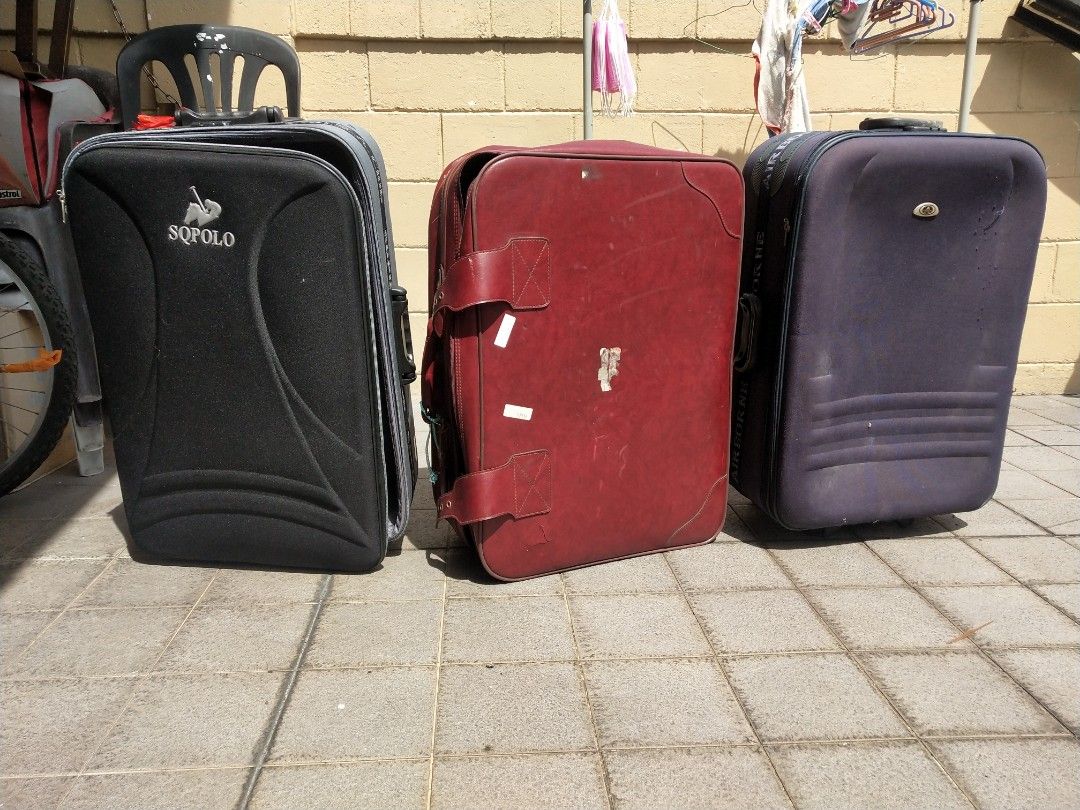 50-74cm Luggage bagasi & traveling bag beg galas backpack sling side ...