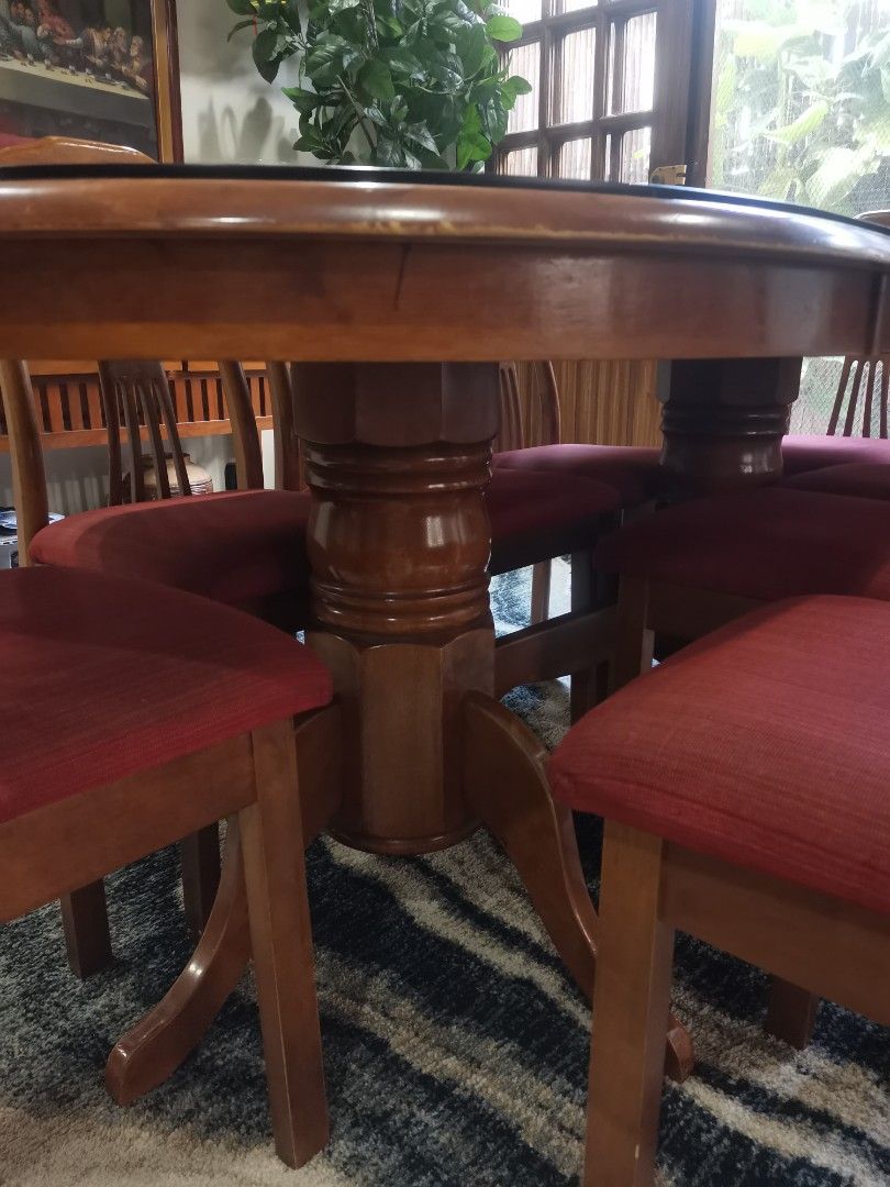 8seater narra dining table on Carousell