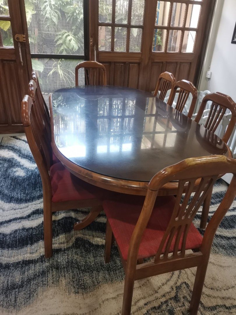 8seater narra dining table on Carousell