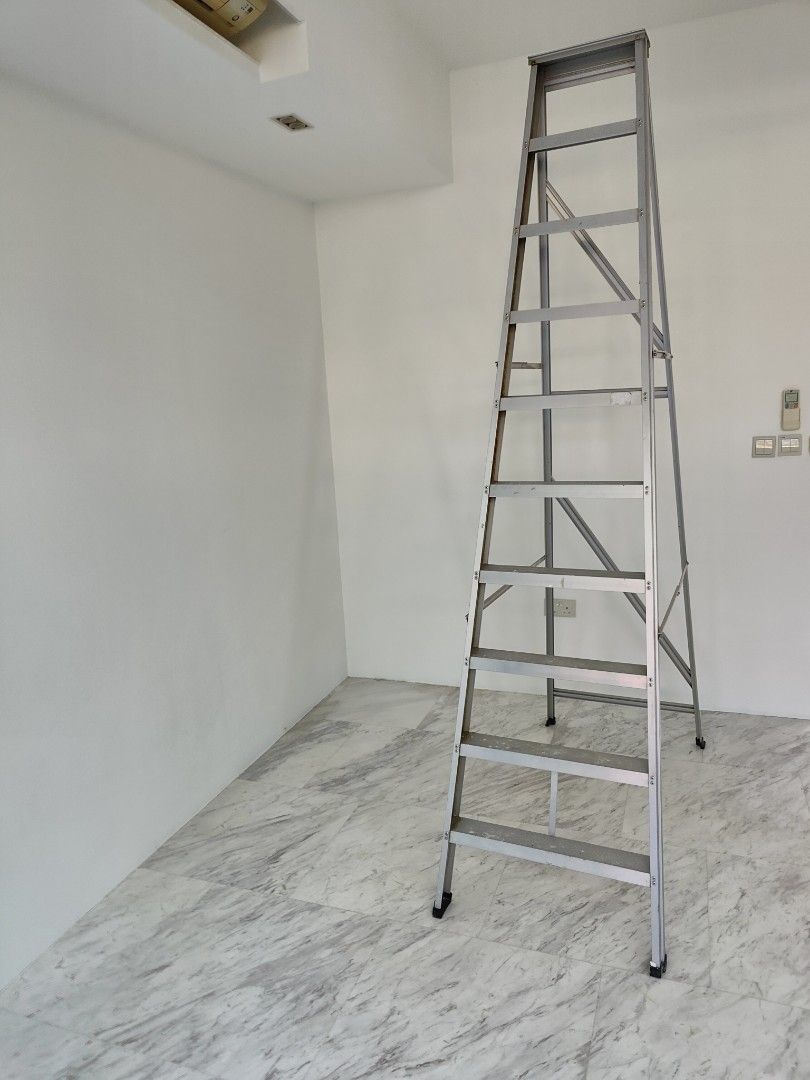 9 steps ladder, Furniture & Home Living, Home Improvement ...