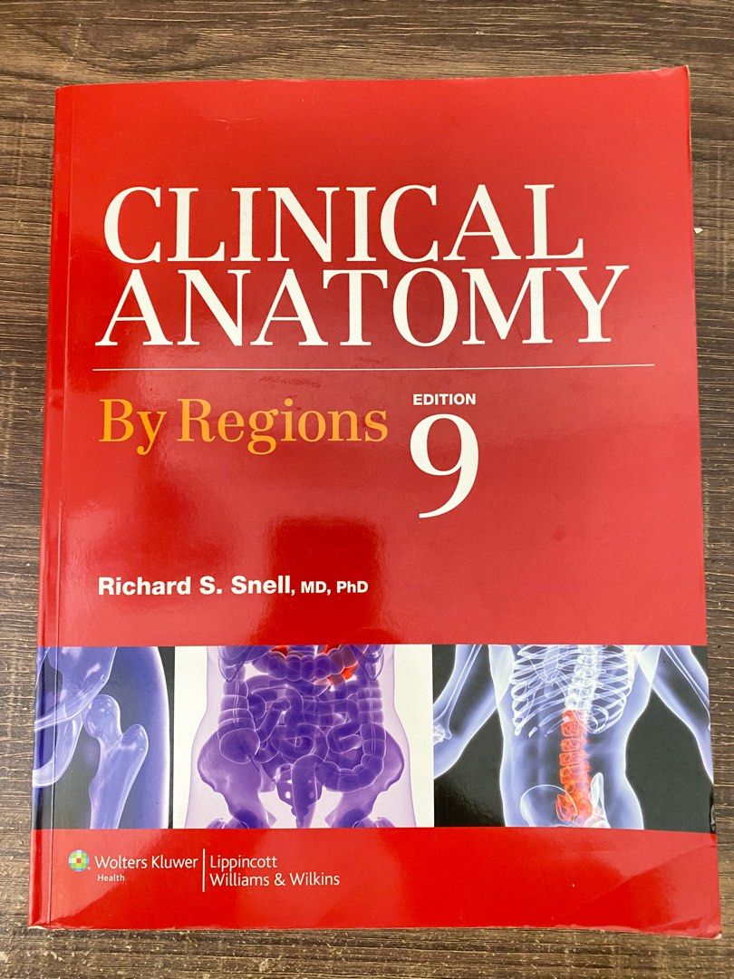 9th Edition Clinical Anatomy by Regions, Hobbies & Toys, Books ...