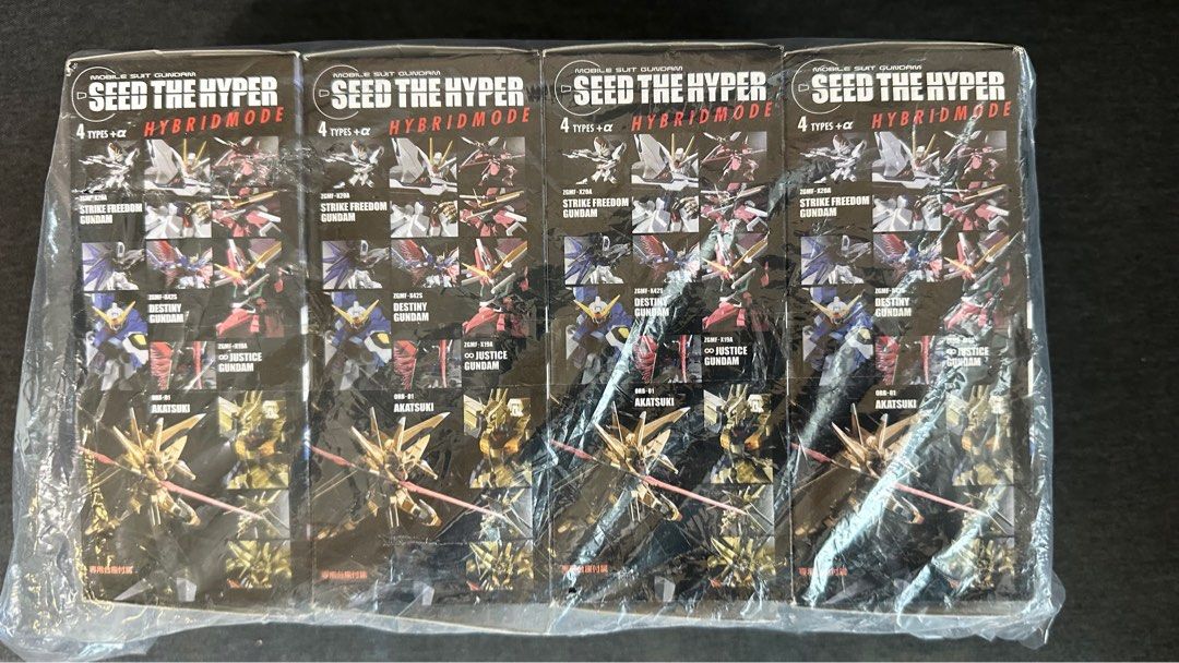 高達盒玩 Gundam Seed The Hyper, 興趣及遊戲, 玩具 & 遊戲類 - Carousell