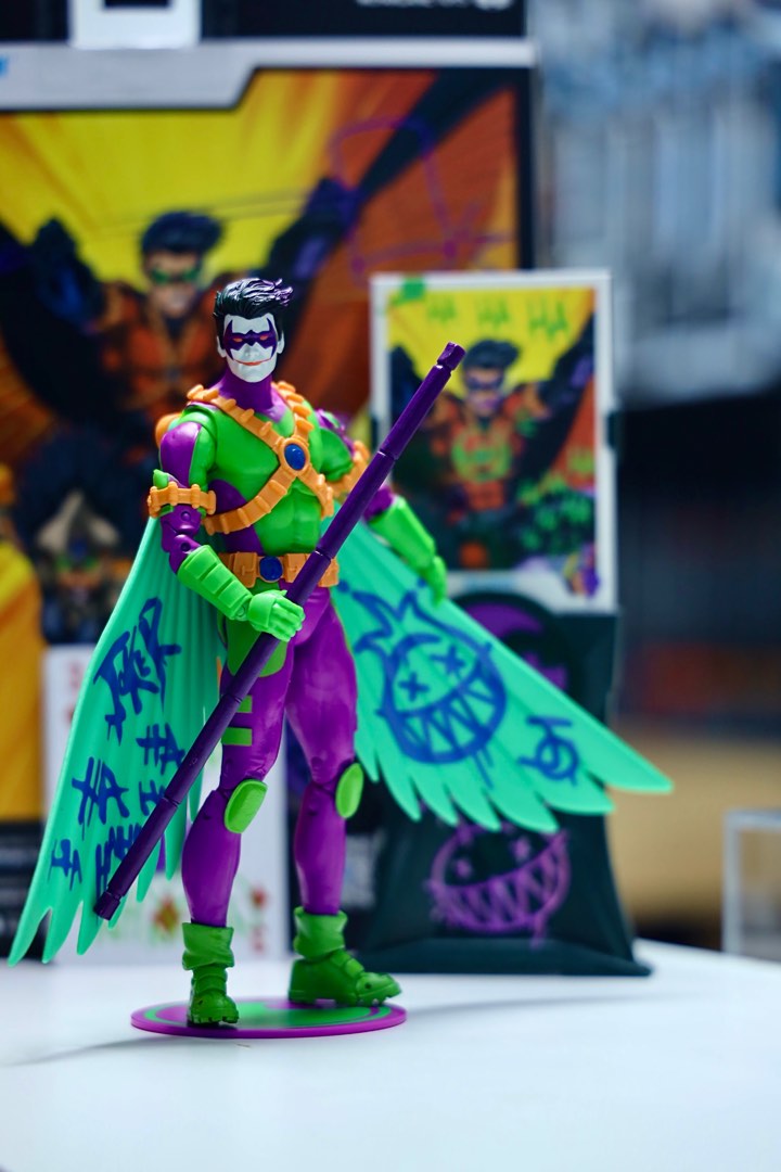 全新現貨 McFarlane Toys DC Multiverse Gold Label Red Robin Jokerized 7 Inch ...