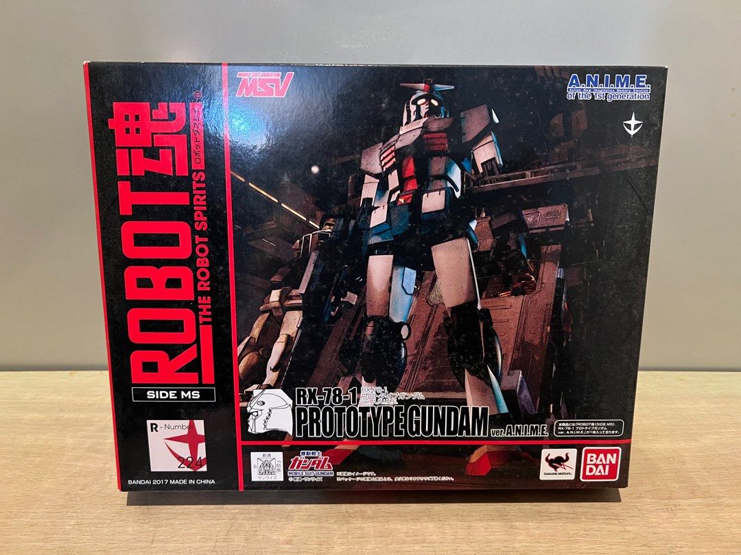 全新 ROBOT魂 224 PROTOTYPE GUNDAM ver.ANIME 高達, 興趣及遊戲, 玩具 & 遊戲類 - Carousell