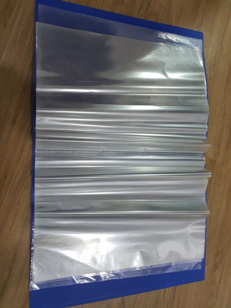 A3 size clear 20 pockets file, Hobbies & Toys, Stationery & Craft ...