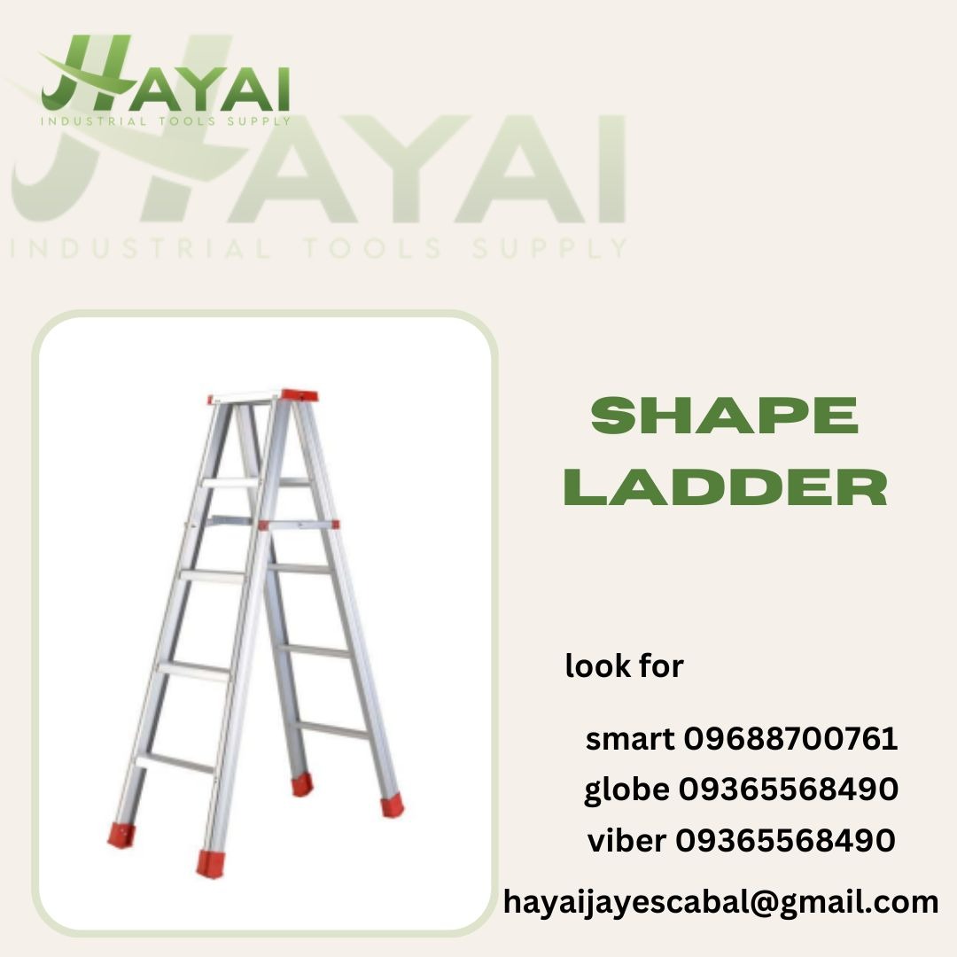 A - SHAPE LADDER on Carousell