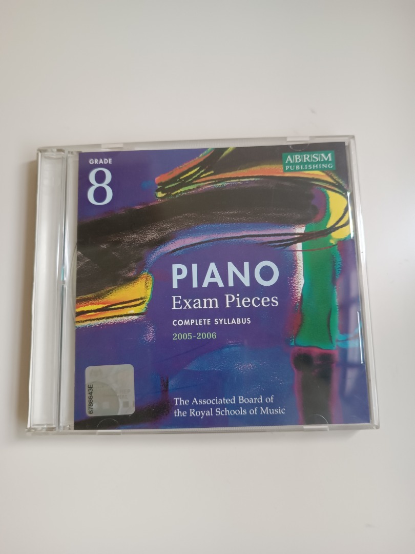 ABRSM Grade 8 Piano Exam Pieces Complete Syllabus 2005-2006 CD, Hobbies ...
