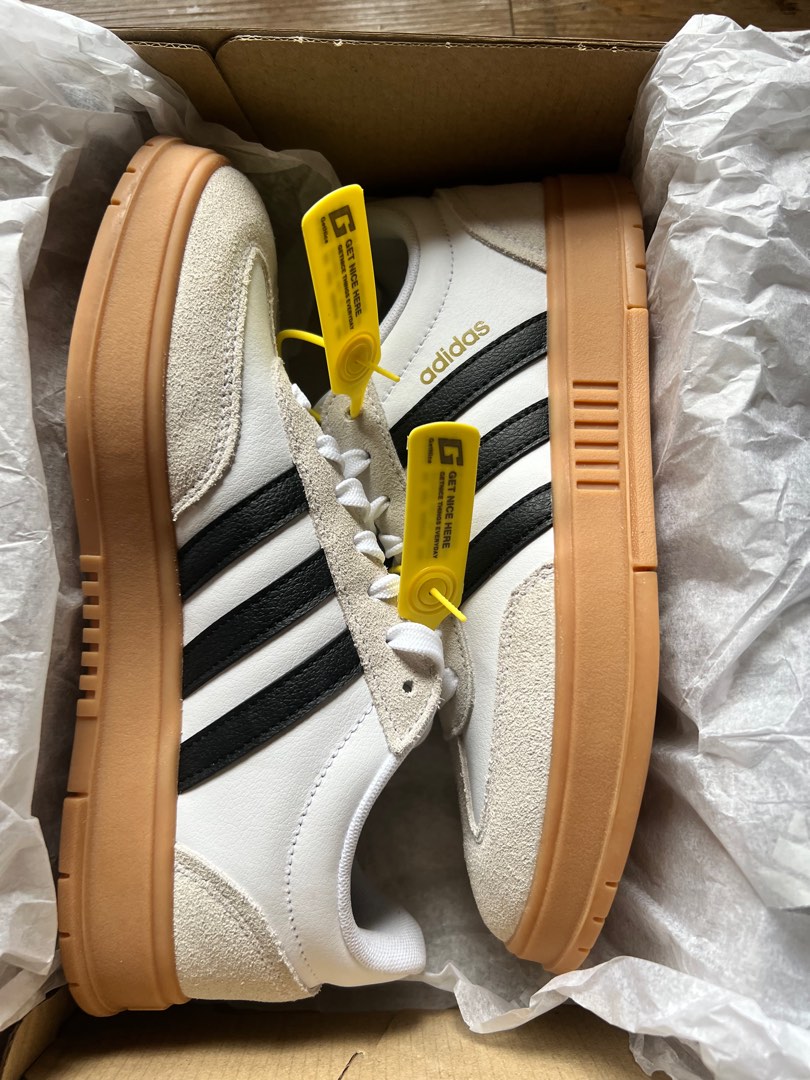 Adidas Neo Gradas White Gray Black, Women's Fashion, Footwear, Sneakers ...