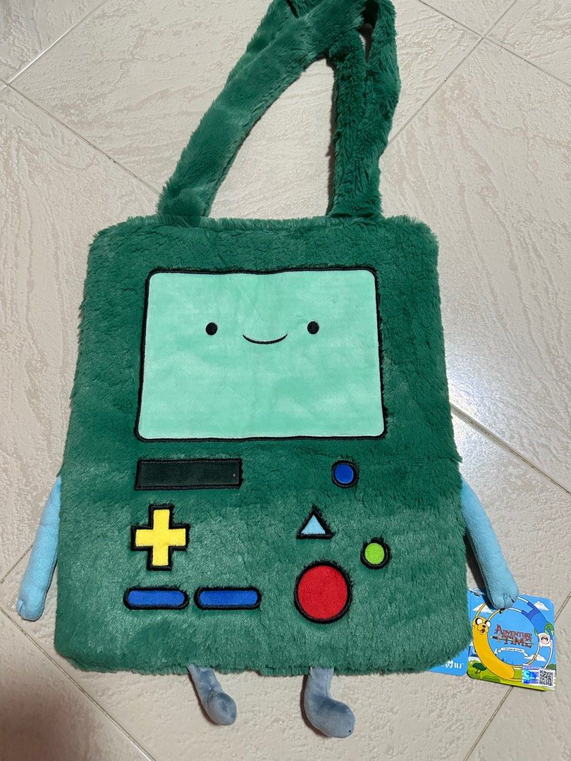 Adventure Time BMO Tote Bag, Women's Fashion, Bags & Wallets, Tote Bags ...