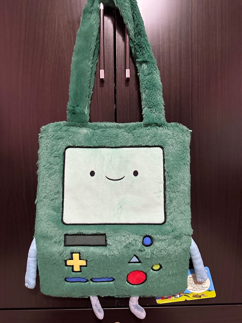 Adventure Time BMO Tote Bag, Women's Fashion, Bags & Wallets, Tote Bags ...