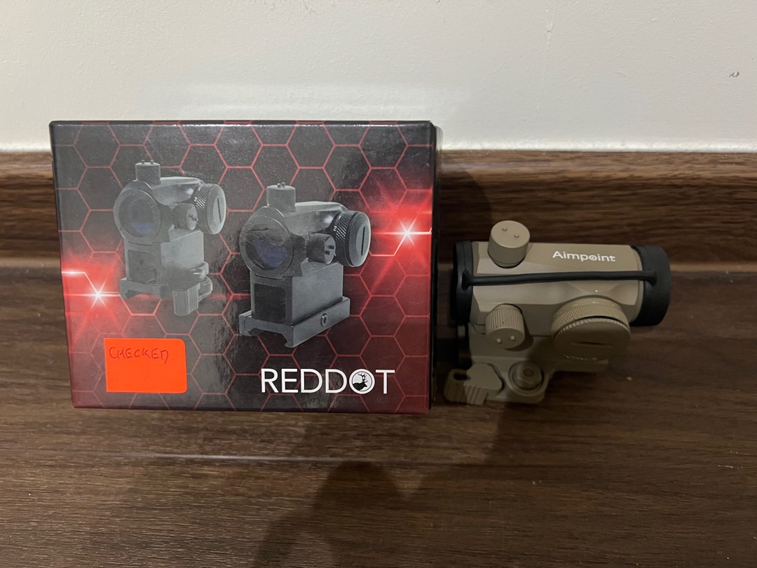 Aimpoint Red Dot Sight (High Mount), Hobbies & Toys, Toys & Games on ...