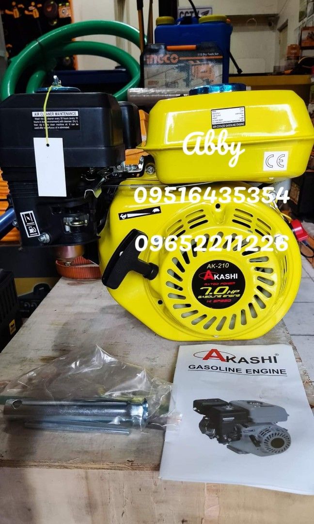 AKASHI 7.0HP Low Speed Air-cooled Gasoline Engine (AKA210LS ... AKASHI 7.0HP Low Speed Air-cooled Gasoline Engine (AKA210LS ...