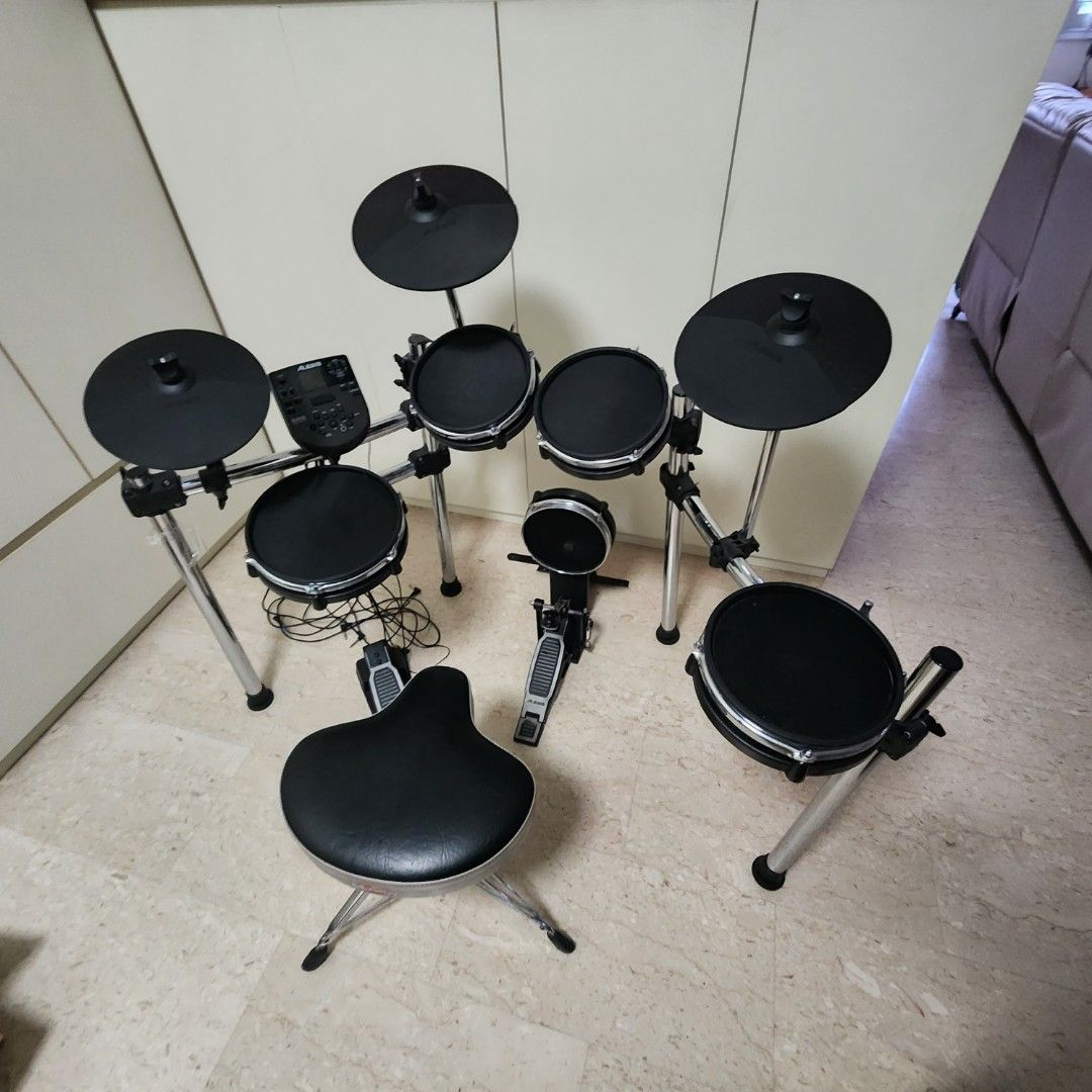 Alesis DM7X Electronic Drum Set, Hobbies & Toys, Music & Media, Musical ...