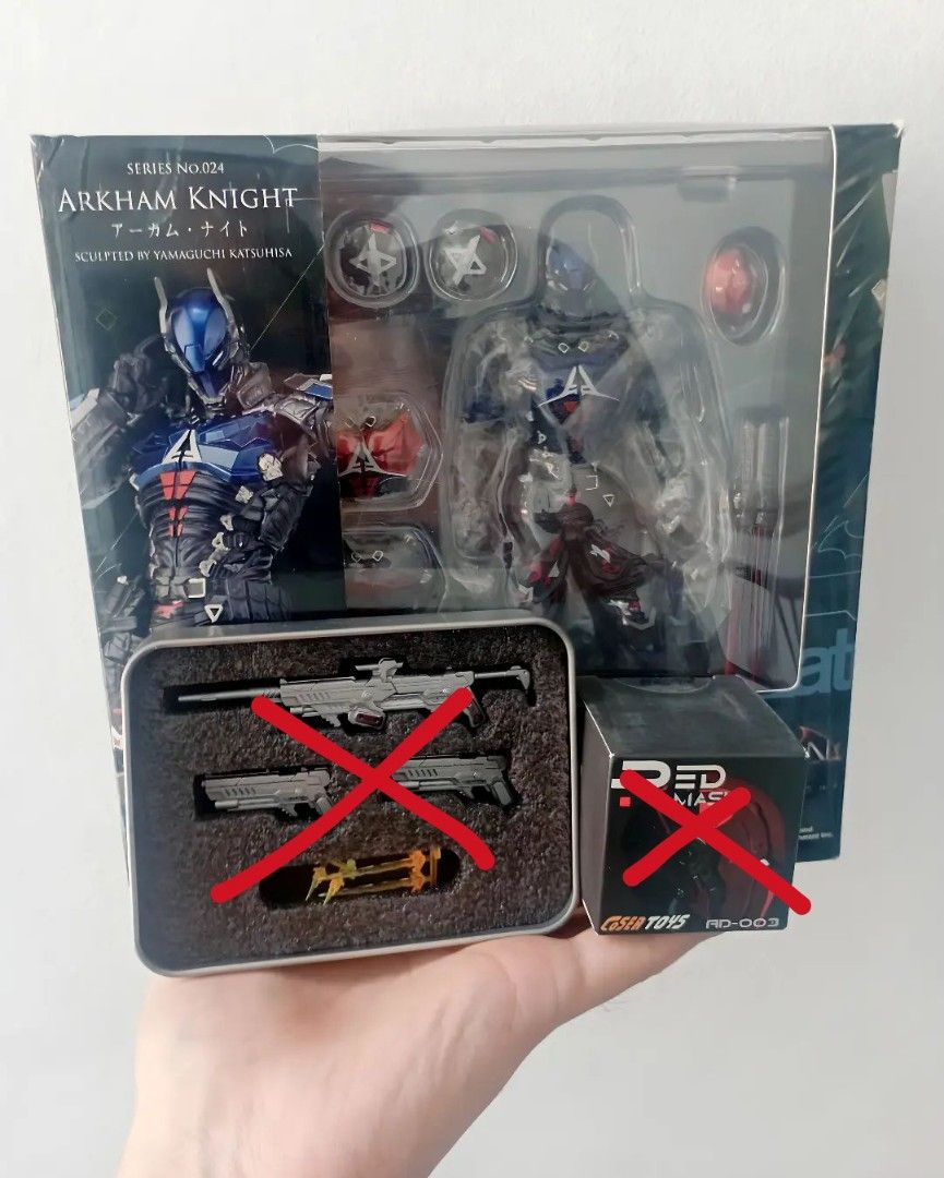 Amazaing Yamaguchi Revoltech Arkham Knight / Red Hood / Jason Todd Revo ...