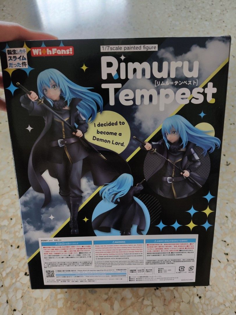 Aniplex With Fans Tensura Rimuru Tempest Anime Figure Figurine Statue ...
