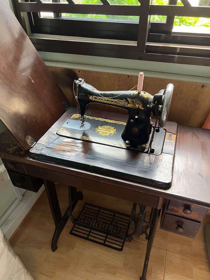 Antique Singer Sweing Machine, TV & Home Appliances, Other Home ... Antique Singer Sweing Machine, TV & Home Appliances, Other Home ...