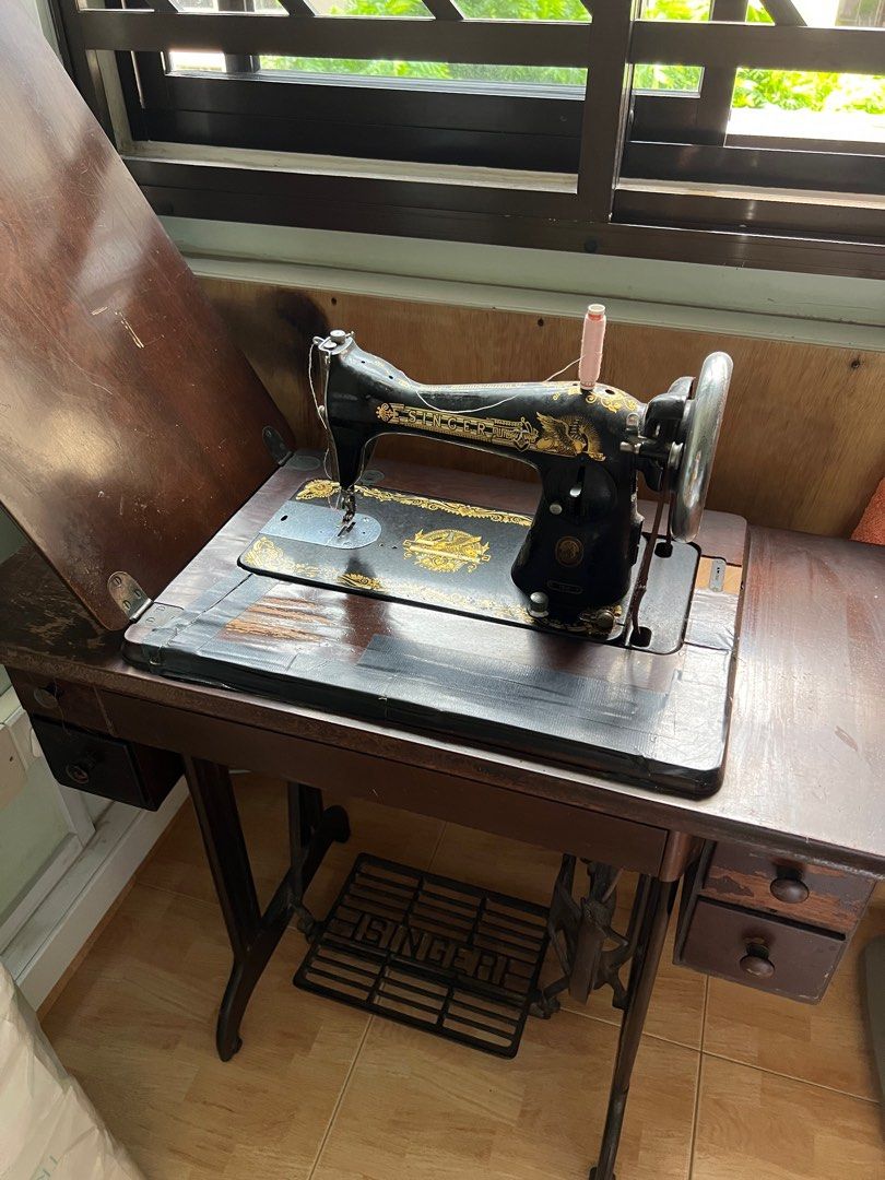 Antique Singer Sweing Machine, TV & Home Appliances, Other Home ...