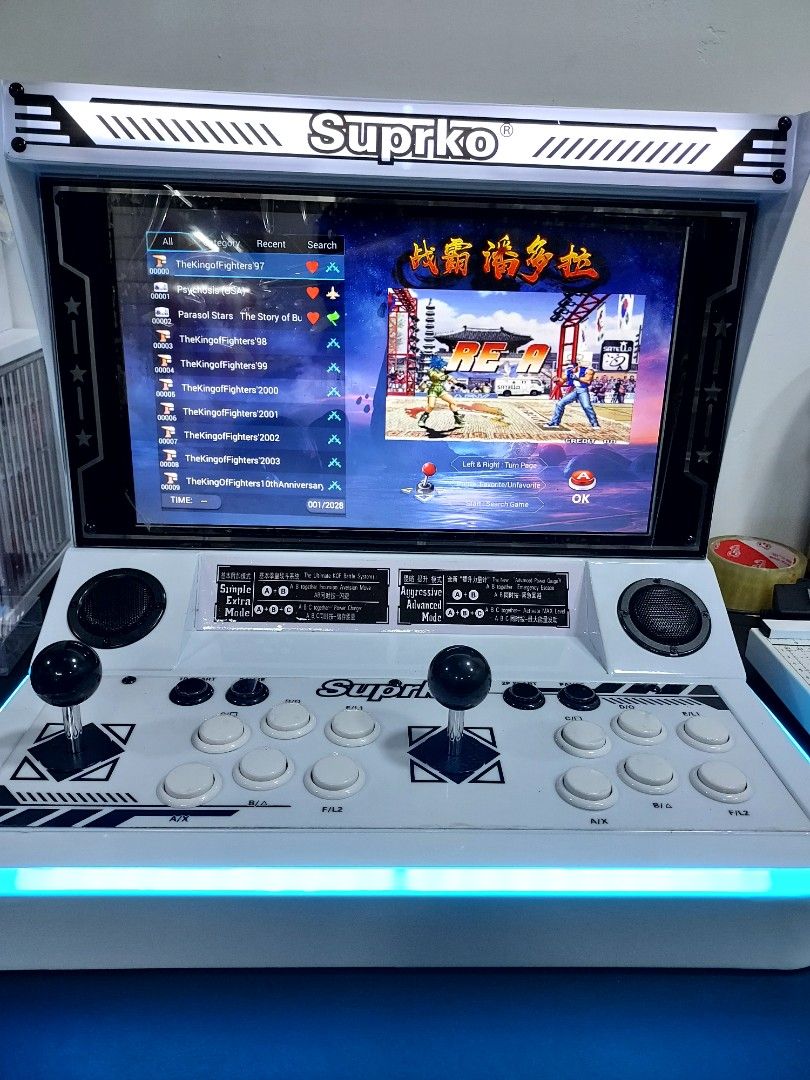 Arcade Machine 2 Player Console (Table Top), Hobbies & Toys, Toys ...