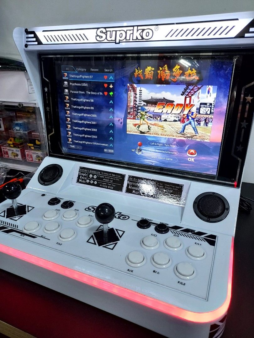 Arcade Machine 2 Player Console (Table Top), Hobbies & Toys, Toys ...