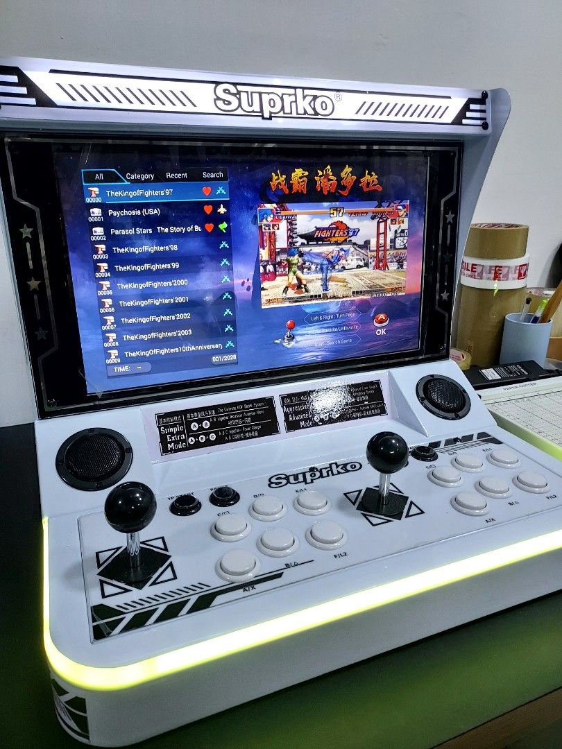 Arcade Machine 2 Player Console (Table Top), Hobbies & Toys, Toys ...