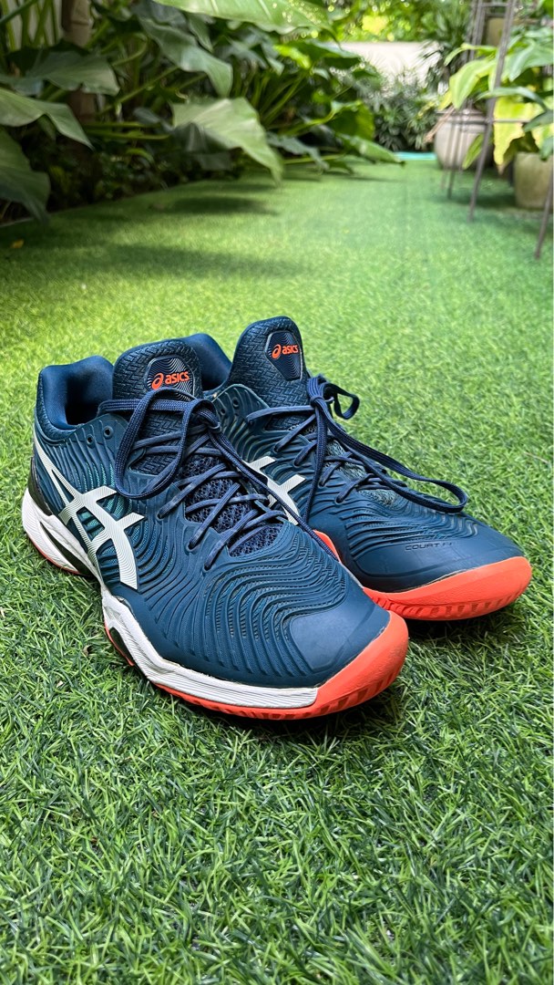 ASICS Court FF2 Mako Blue, Sports Equipment, Sports & Games, Racket and ...