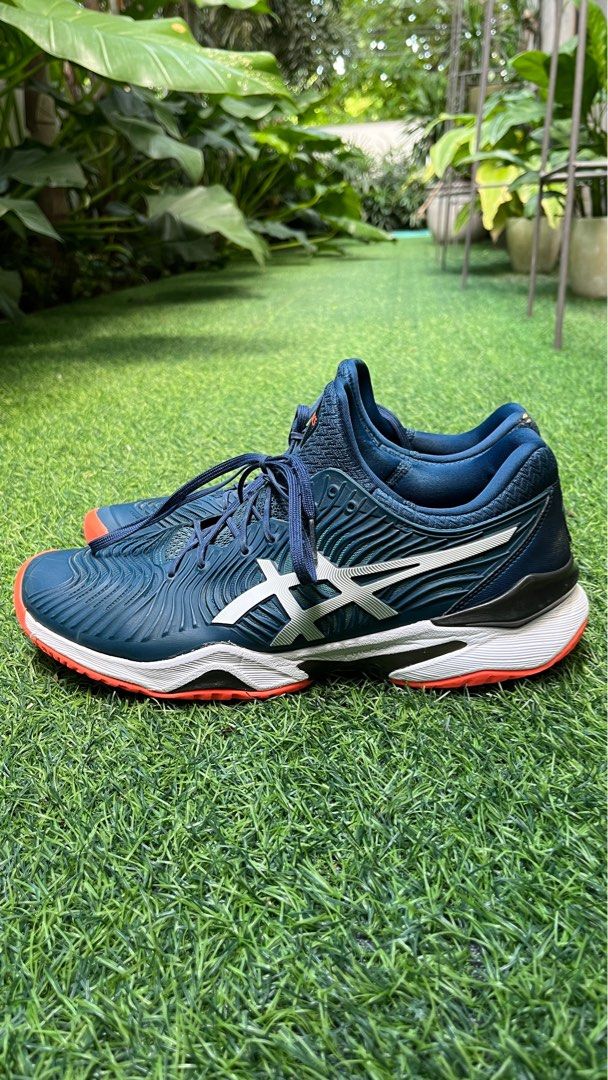 ASICS Court FF2 Mako Blue, Sports Equipment, Sports & Games, Racket and ...