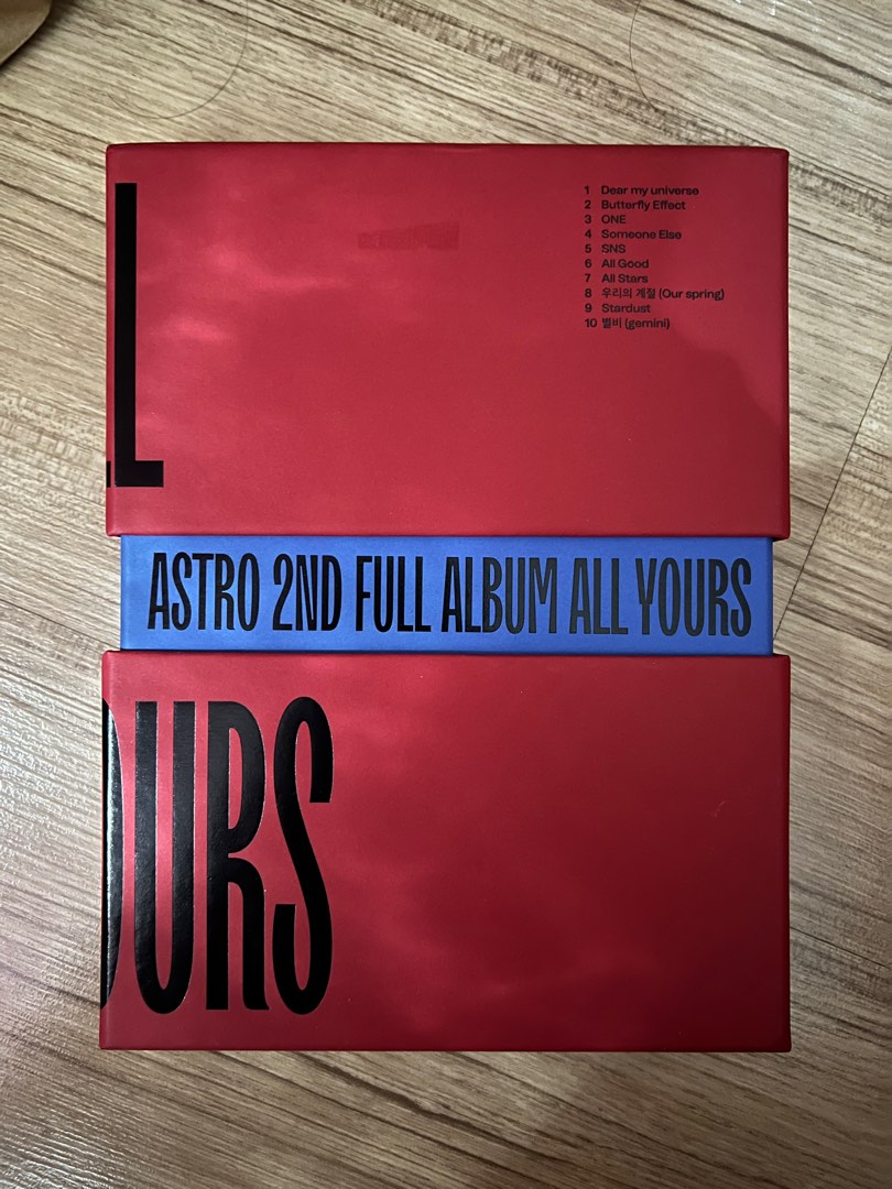 ASTRO ALL YOURS UNSEALED ALBUM, Hobbies & Toys, Memorabilia ...