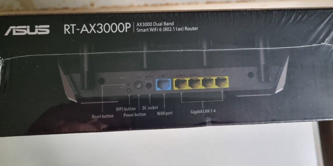 Asus RT-AX3000P WiFi router, Computers & Tech, Parts & Accessories ...