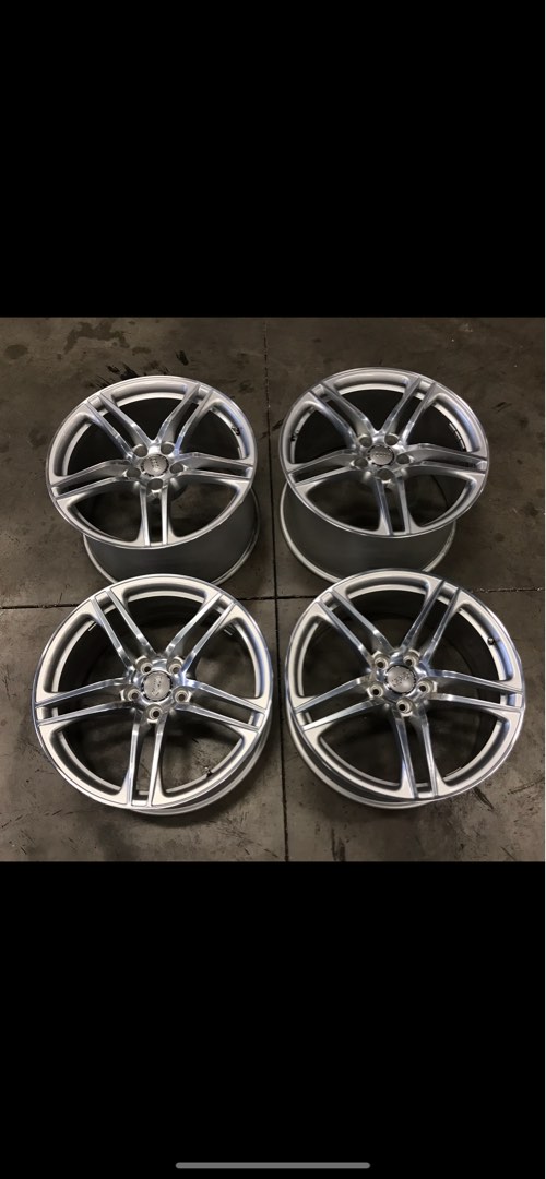 Audi R8 OEM Stock Rims, Car Accessories, Tyres & Rims on Carousell