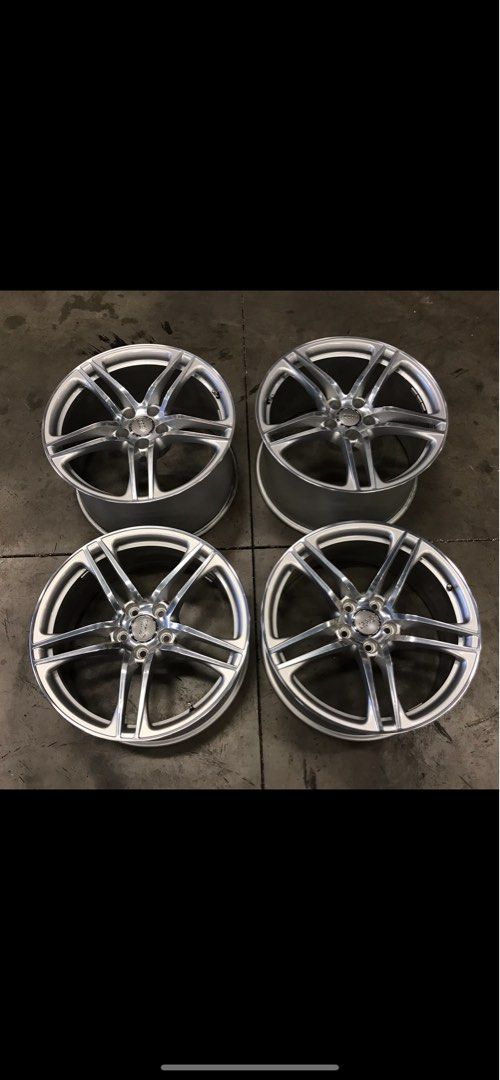 Audi R8 OEM Stock Rims, Car Accessories, Tyres & Rims on Carousell