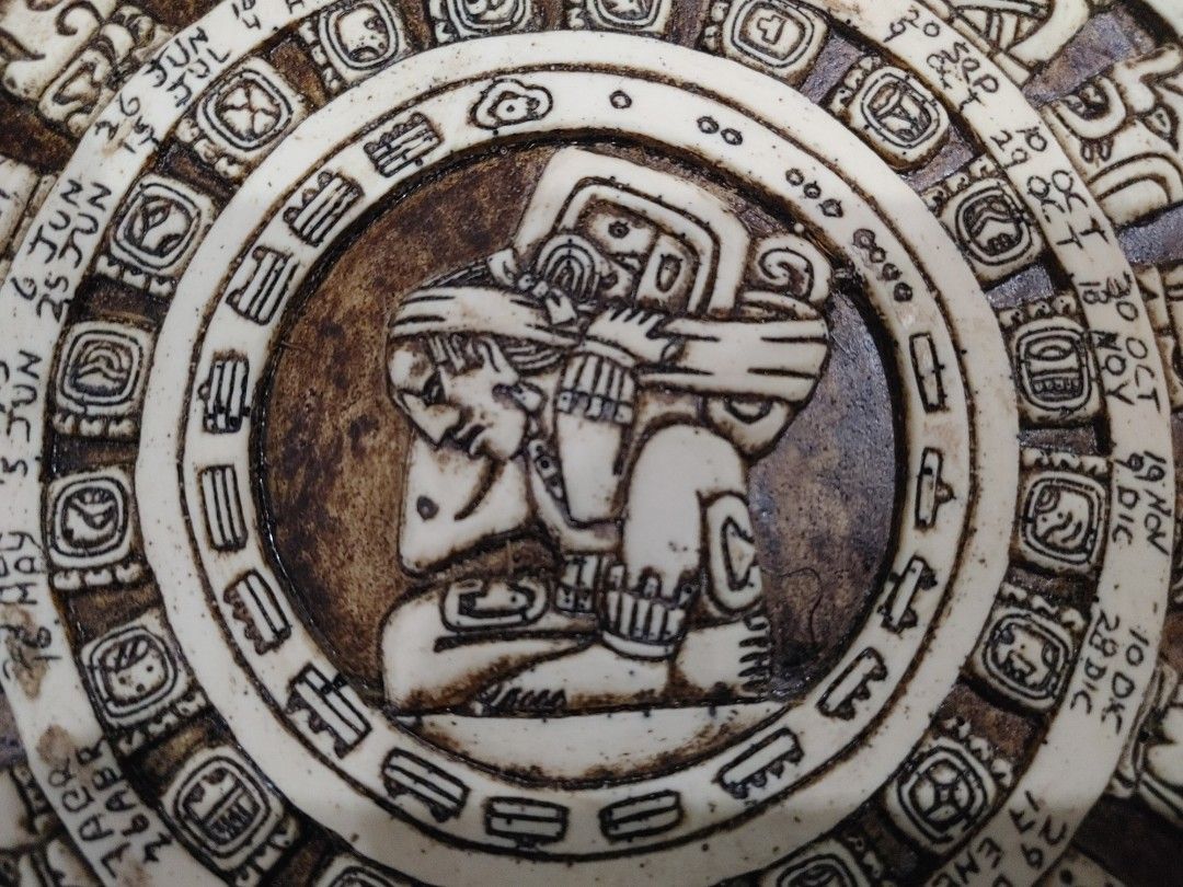Authentic Mexican Calendar from Costa Maya Mexico, Furniture & Home ...