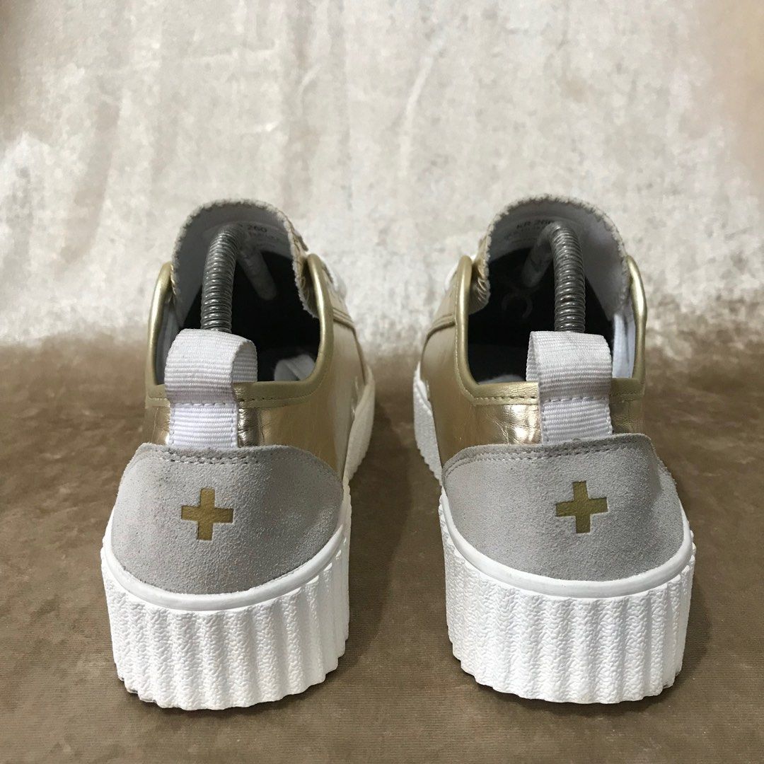 Authentic Stare Step by Step Benffo Suede Sneakers, Women's Fashion ...