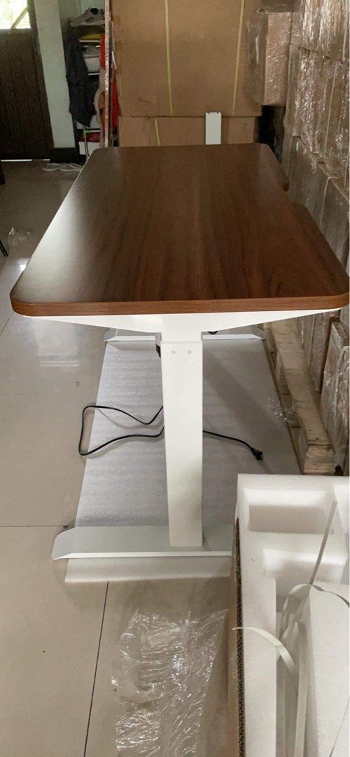 Automatic standing table, Furniture & Home Living, Furniture, Tables ...