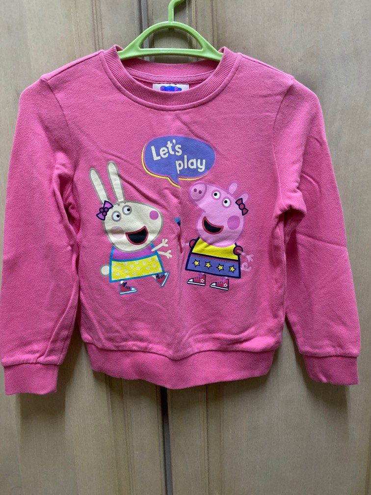 Baleno Peppa Pig Sweater 130, Babies & Kids, Babies & Kids Fashion on ...
